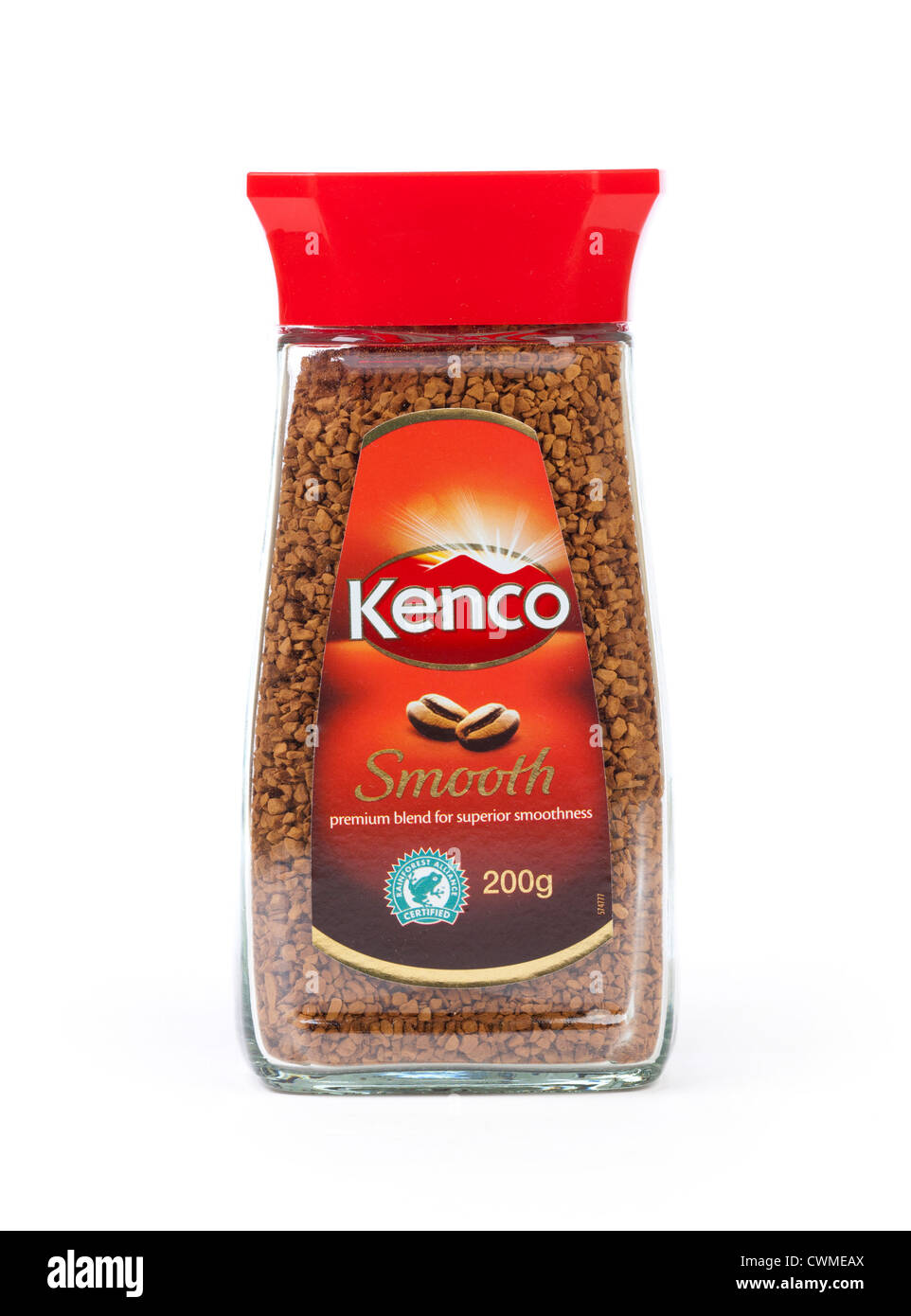 jar of Kenco instant coffee, a brand owned by Kraft Foods Stock Photo ...
