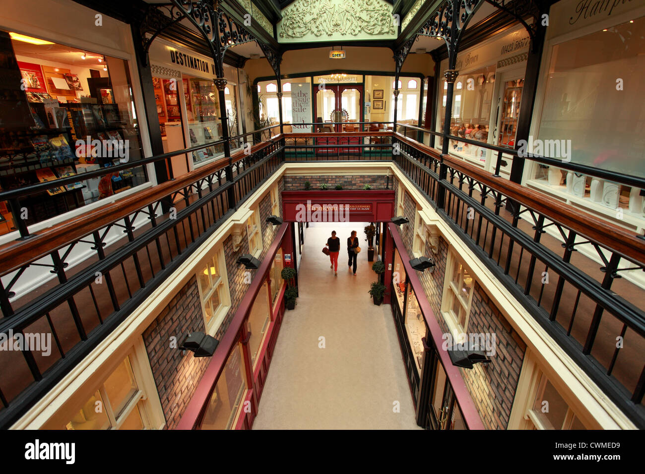 Westminster Arcade Harrogate High Resolution Stock Photography and ...
