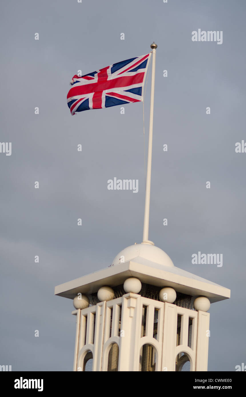 On a union flag hi-res stock photography and images - Alamy