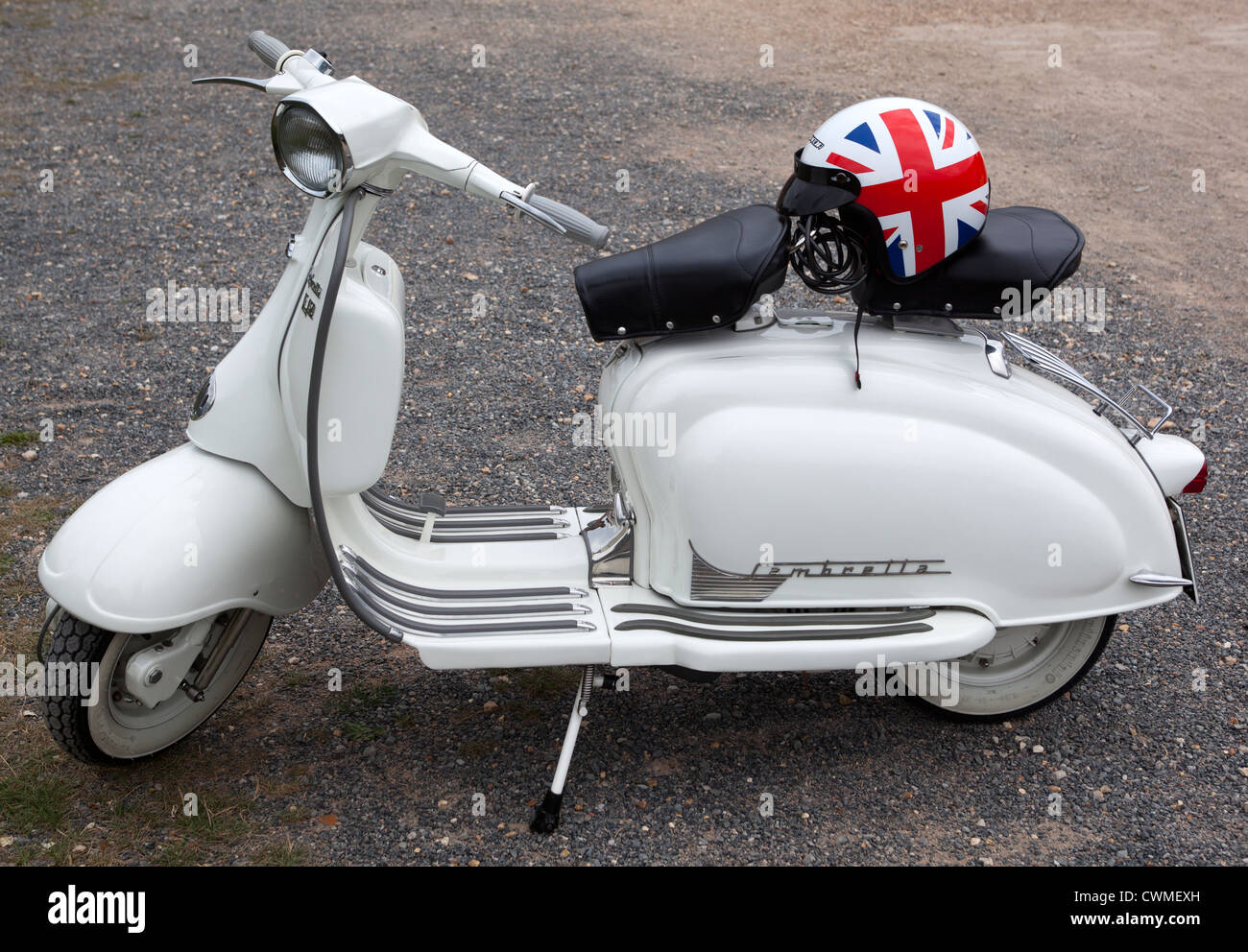 Classic Lambretta Scooter Stock Photo - Alamy
