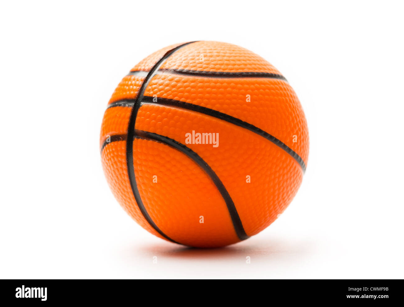 Basketball on white background Stock Photo - Alamy