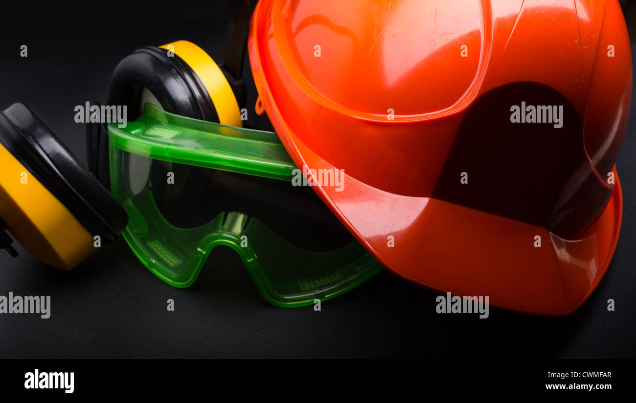 Safety construction helmet goggles hi-res stock photography and images ...