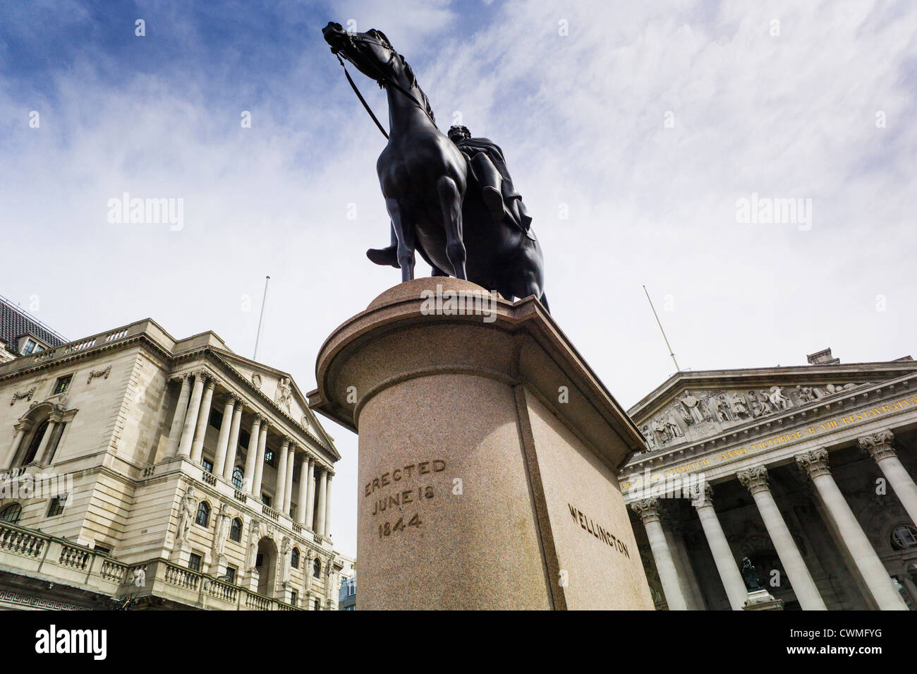 UK, London, Duke of Wellington Statue Stock Photo - Alamy
