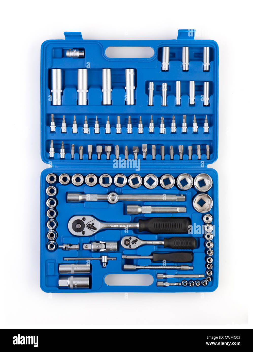 Hand tools set Cut Out Stock Images & Pictures - Alamy