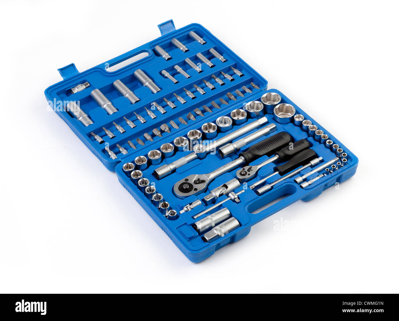 Hand tools set Cut Out Stock Images & Pictures - Alamy