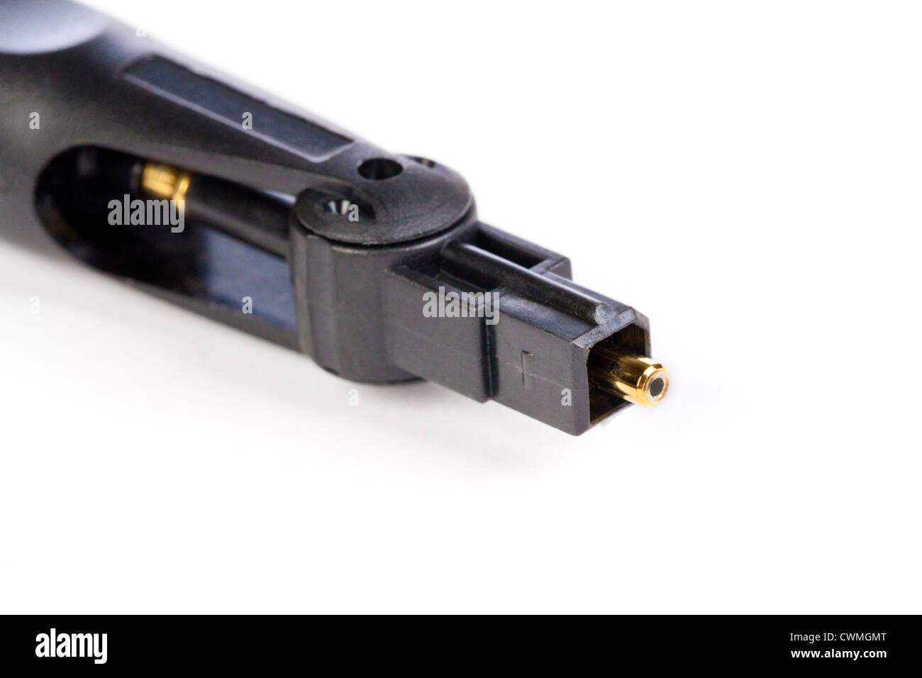 Toslink optical audio cable connector hi-res stock photography and ...