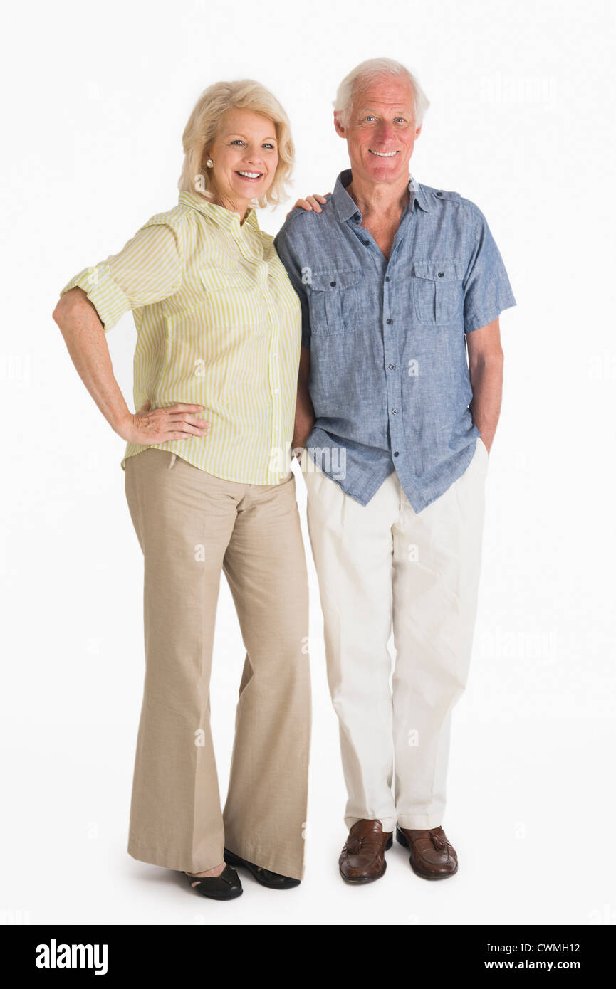 Portrait two people attractive Cut Out Stock Images & Pictures - Alamy