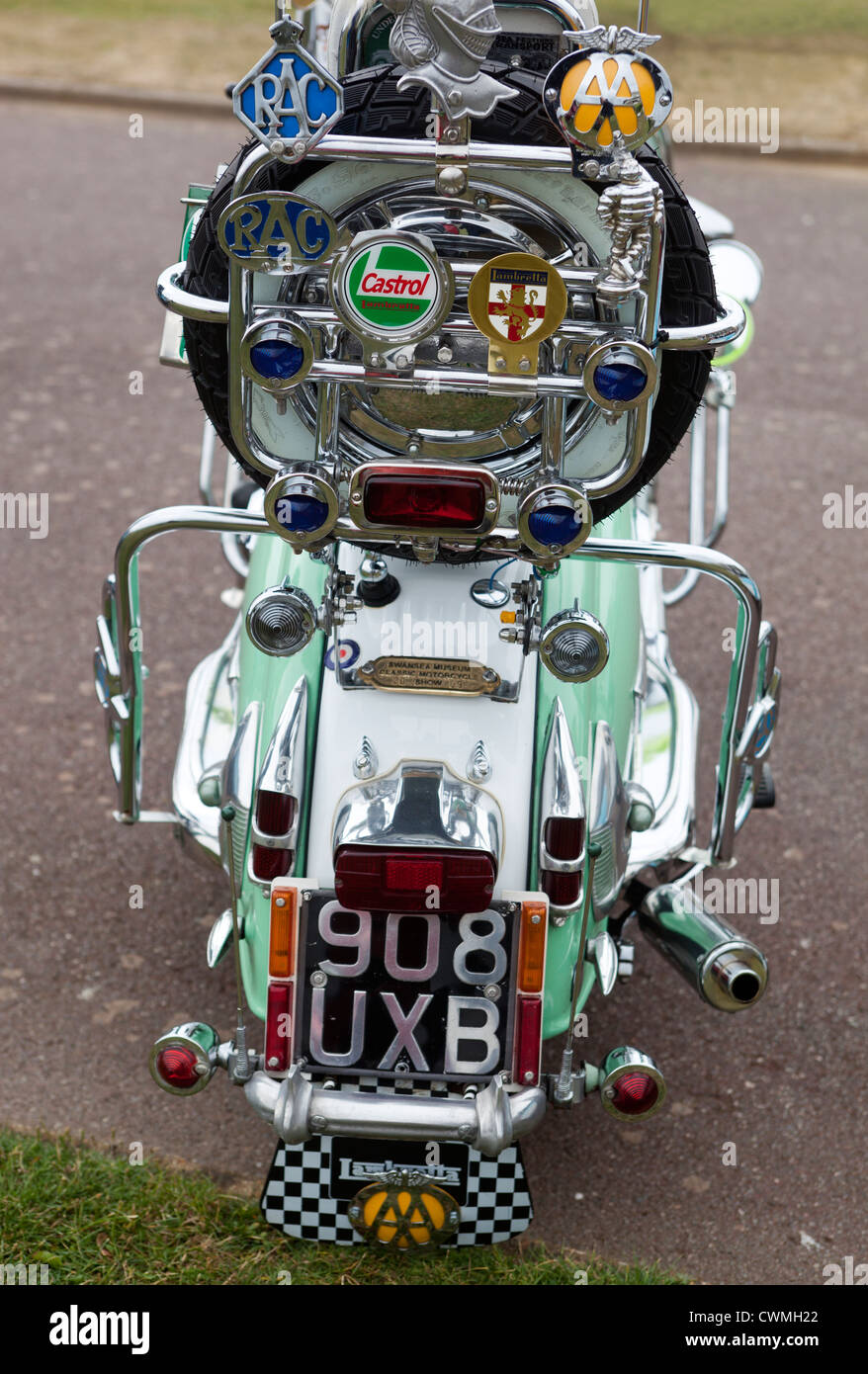 Classic Lambretta Scooter Stock Photo - Alamy