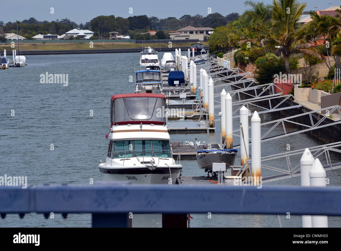 Bribie island bridge hi-res stock photography and images - Alamy