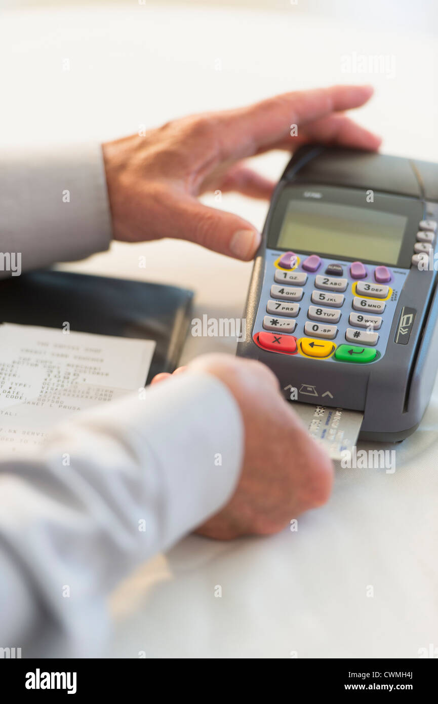 Card machine hi-res stock photography and images - Alamy