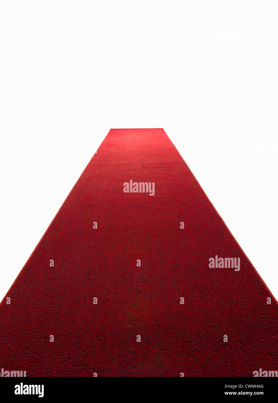 Studio shot of red carpet Stock Photo - Alamy