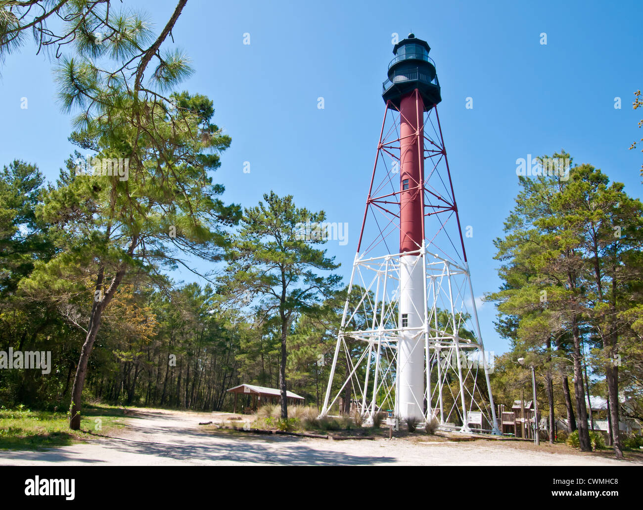 St. George Island, Florida, U.S.A. - March 28, 2012: View of Crooked ...