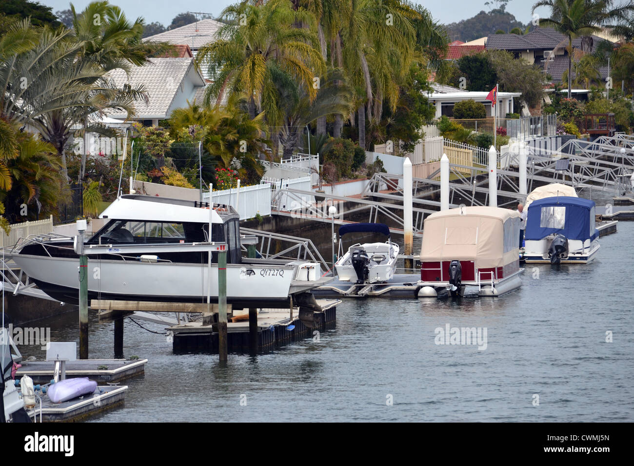 Bribie island bridge hi-res stock photography and images - Alamy