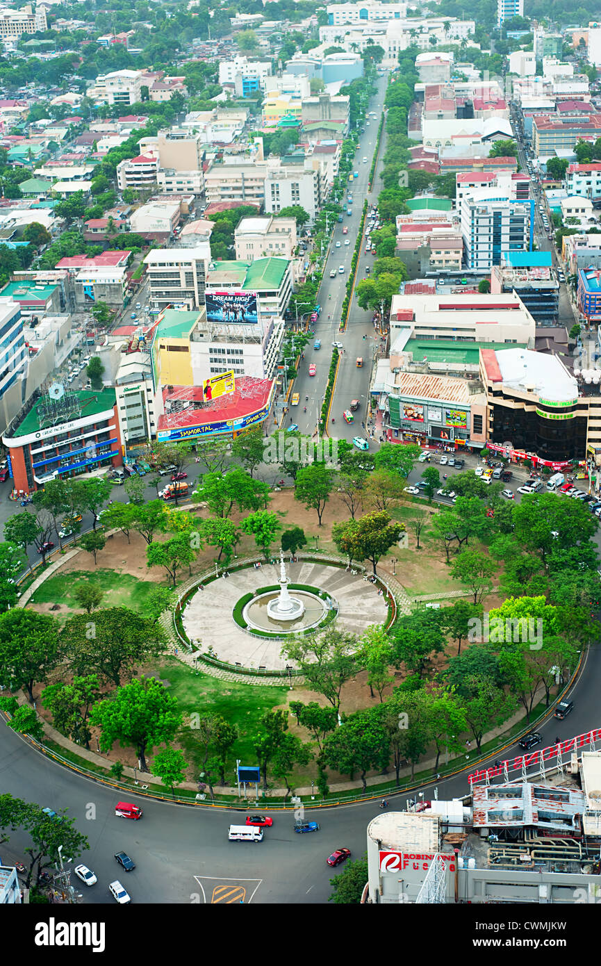 Fuente Osmena Circle Stock Photo - Alamy