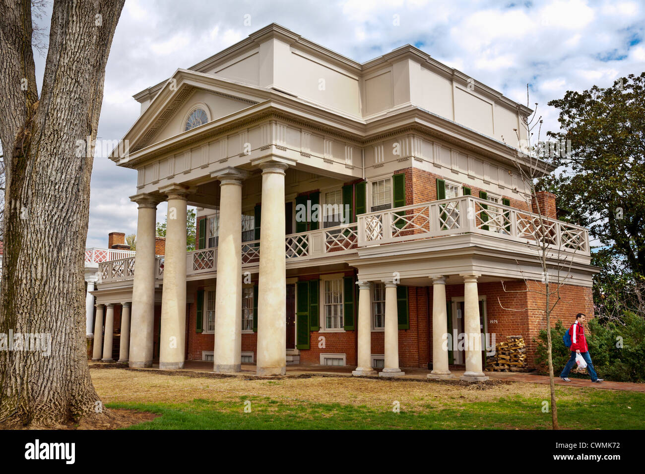 Pavilion X at University of Virginia, Charlottesville, being restored ...
