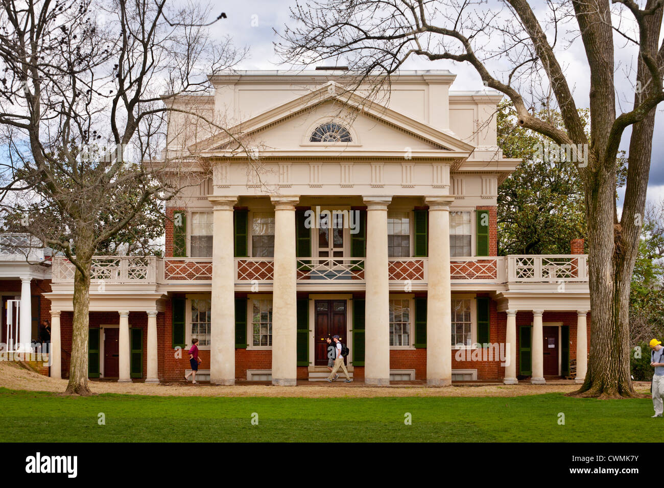 Pavilion X at University of Virginia, Charlottesville, being restored ...