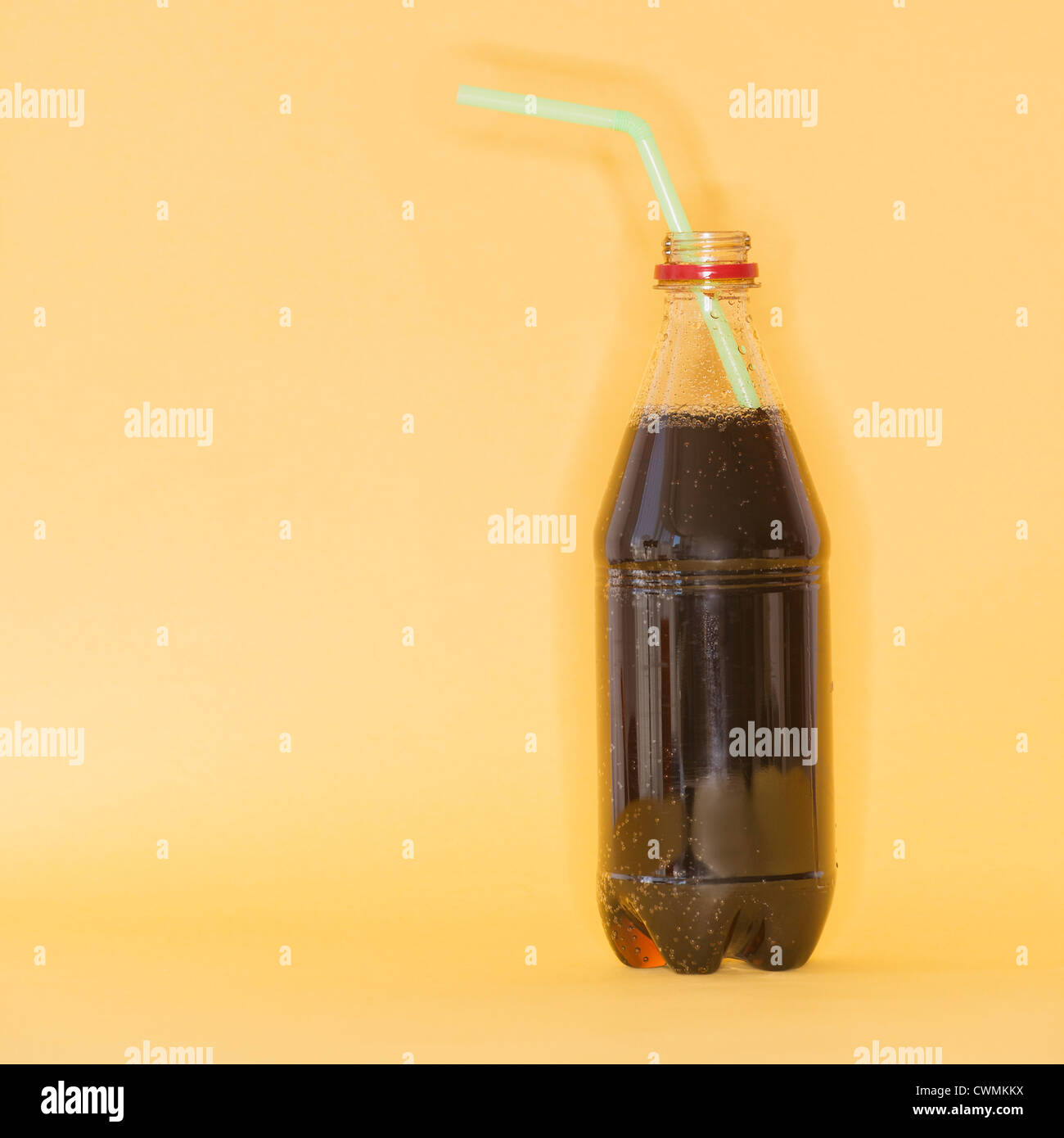 Studio shot of bottles of cola Stock Photo - Alamy