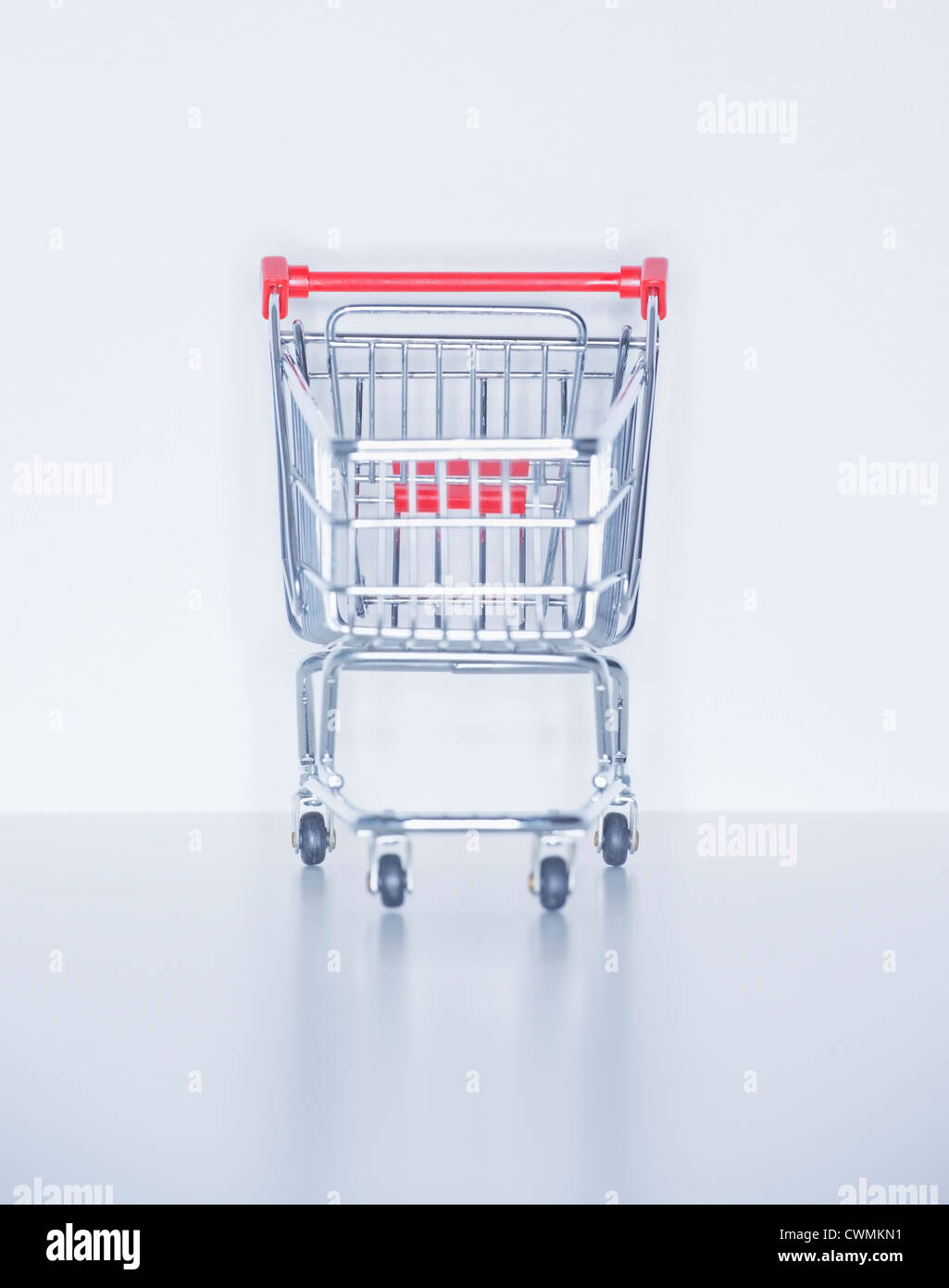 Studio shot of shopping cart Stock Photo - Alamy