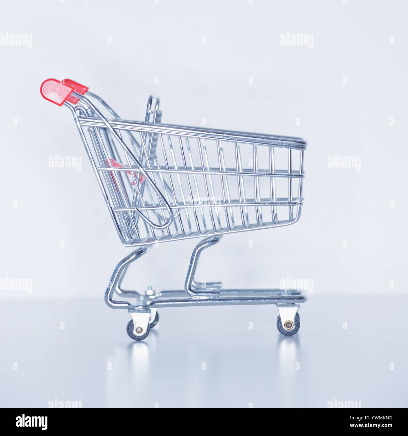 Studio shot of shopping cart Stock Photo - Alamy