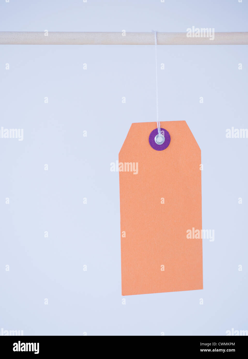 Studio shot of price tag Stock Photo - Alamy