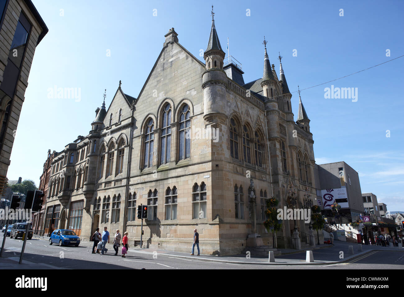 the inverness town house highland scotland uk Stock Photo - Alamy