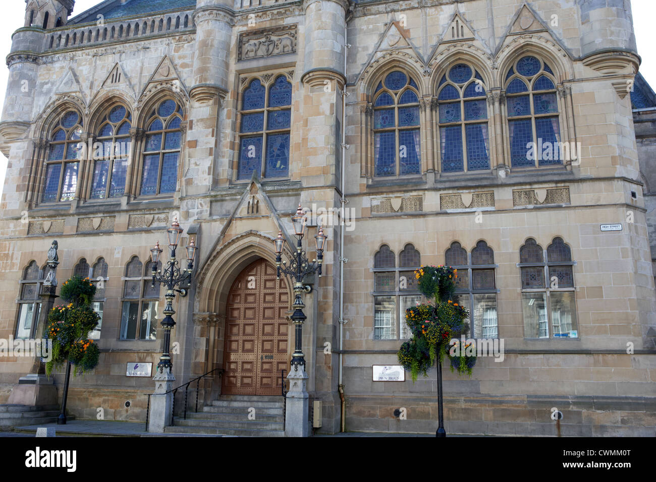 the inverness town house highland scotland uk Stock Photo - Alamy