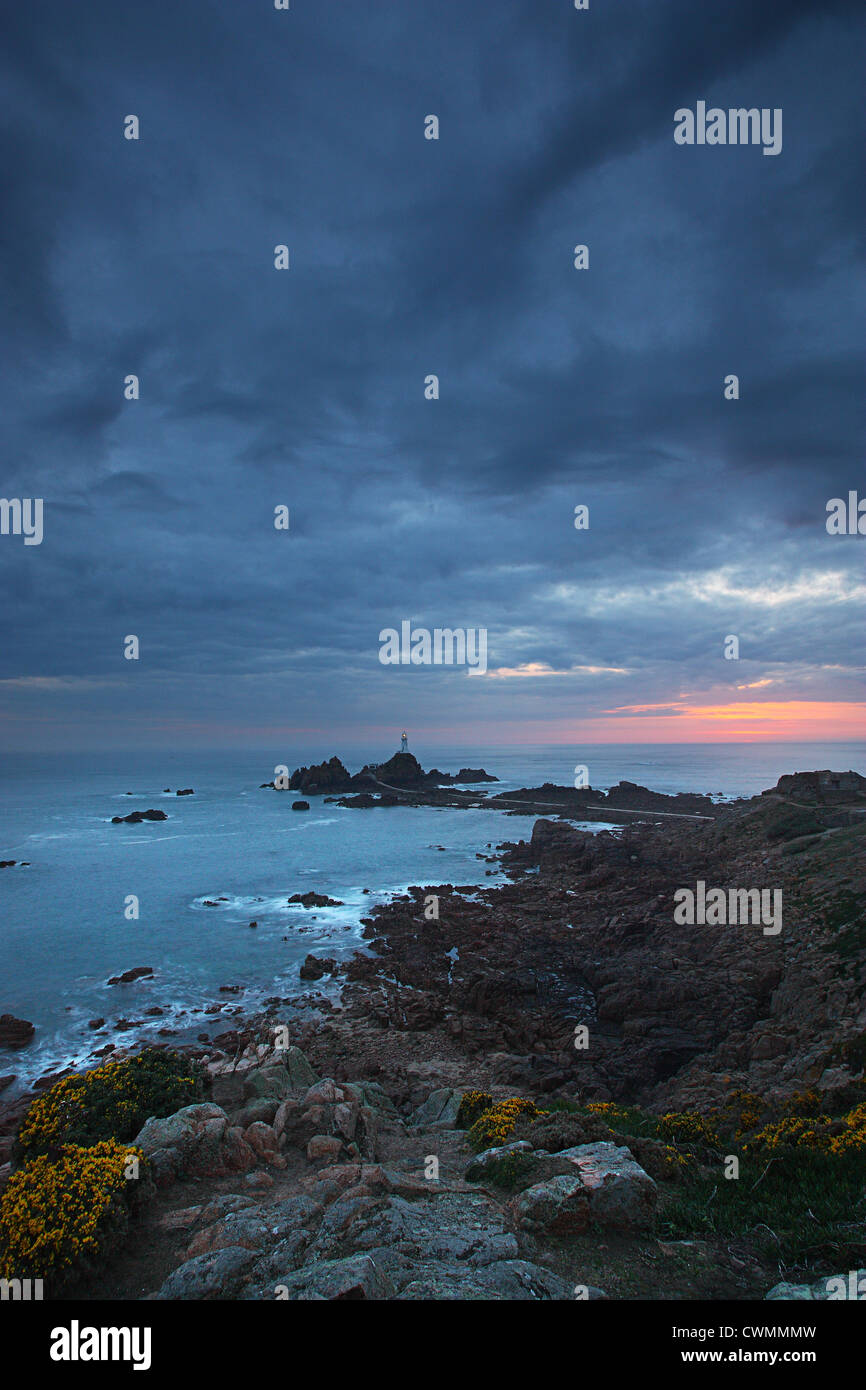 La Corbiere Lighthouse, Jersey Stock Photo - Alamy