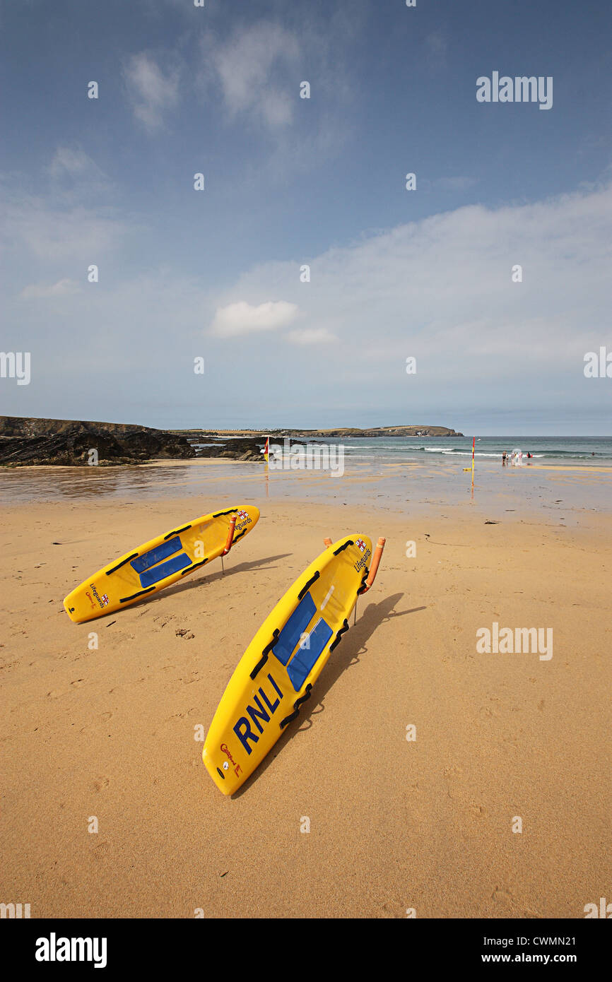 Trevone beach hi-res stock photography and images - Alamy