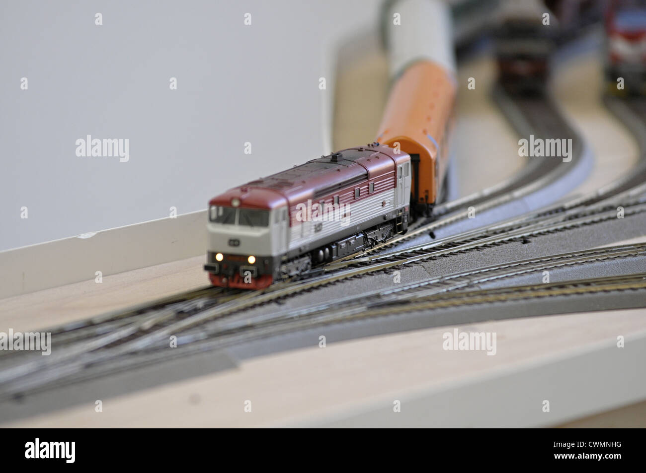 Miniature trains hi-res stock photography and images - Alamy