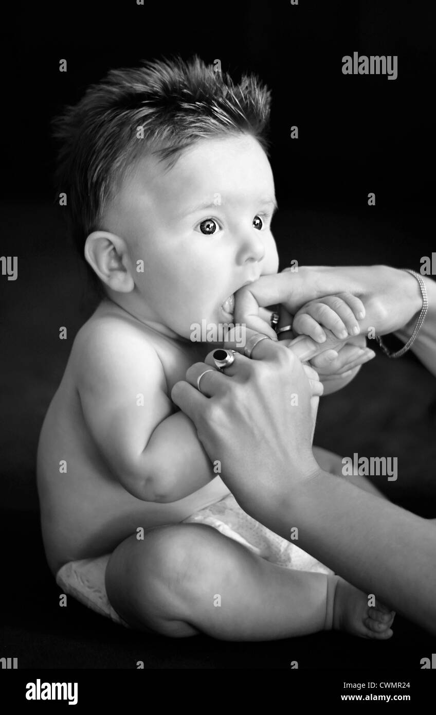 Babies Fingers High Resolution Stock Photography and Images - Alamy