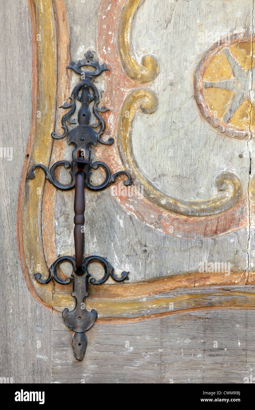 Handle lock on old hi-res stock photography and images - Alamy