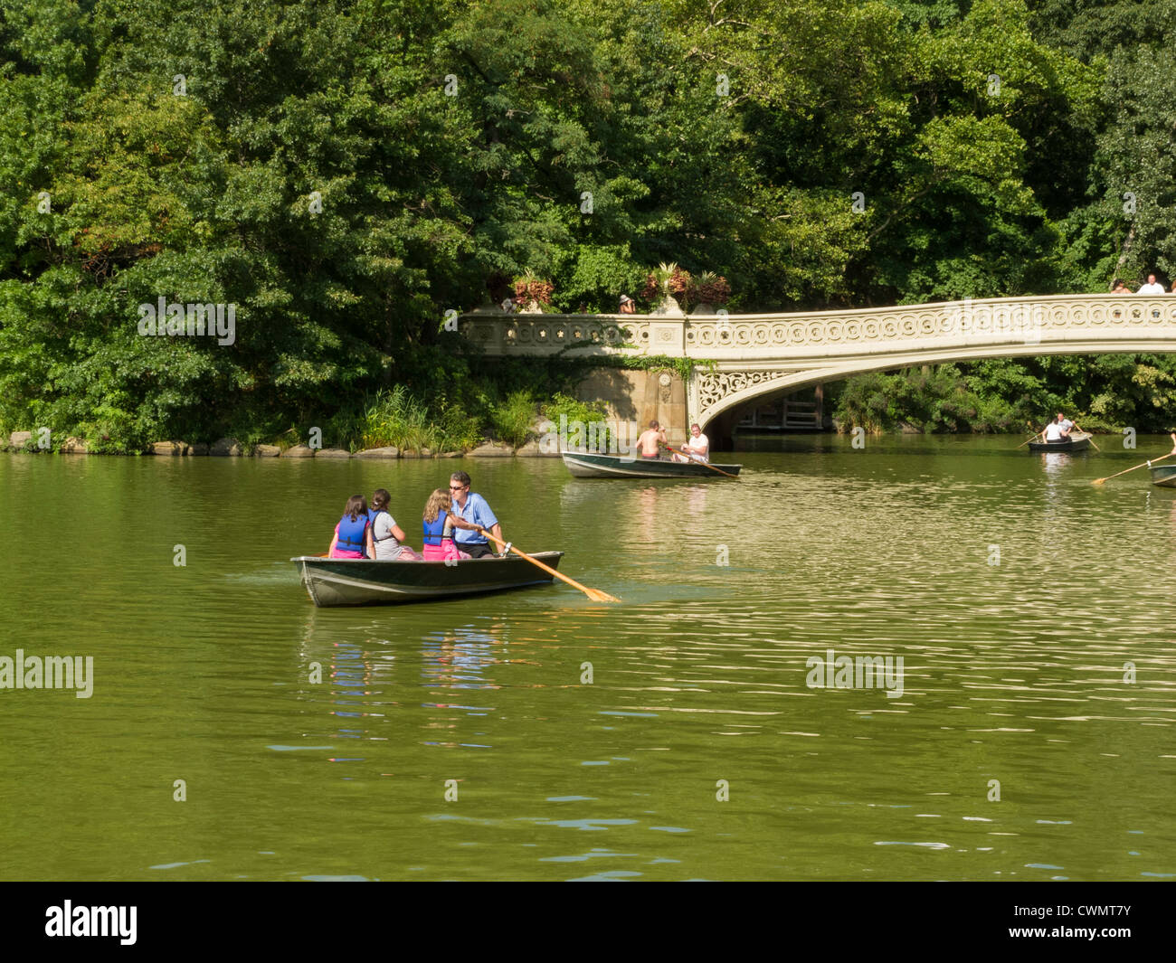 Bow Bridge Central Park, NYC, USA Stock Photo - Alamy