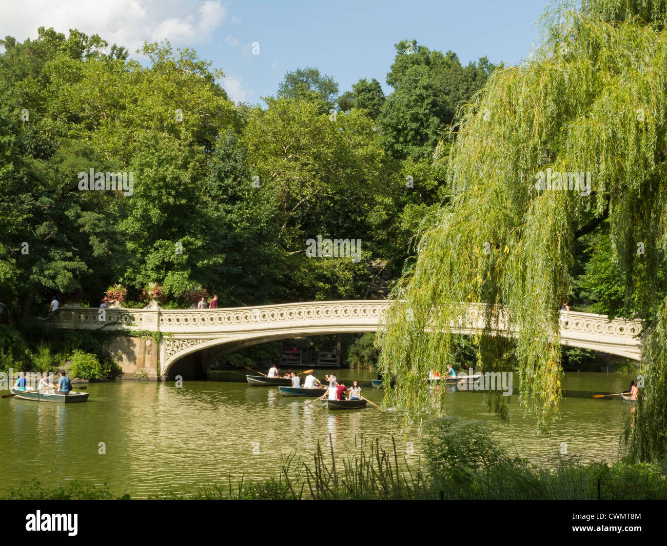Bow Bridge Central Park, NYC, USA Stock Photo - Alamy