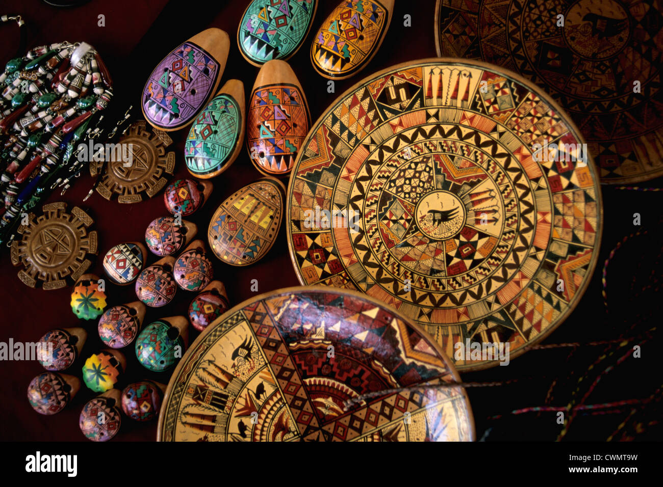 Peru, Cuzco, native handicraft Stock Photo - Alamy