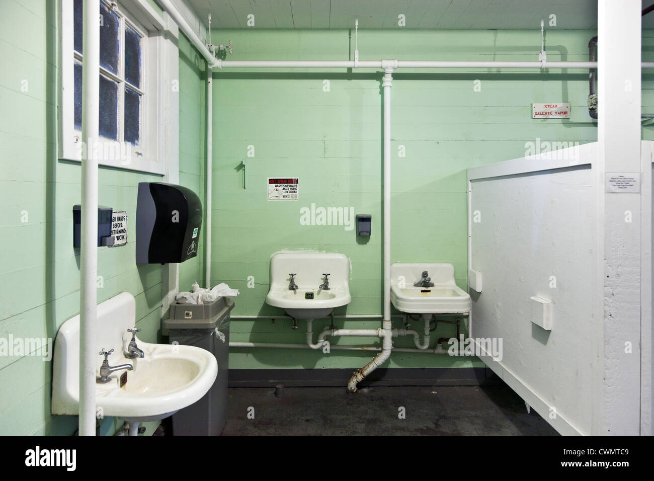 Inside Ladies Restroom
