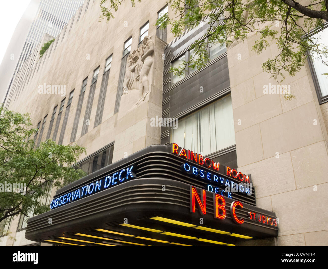 Rainbow room rockefeller centre hi-res stock photography and images - Alamy