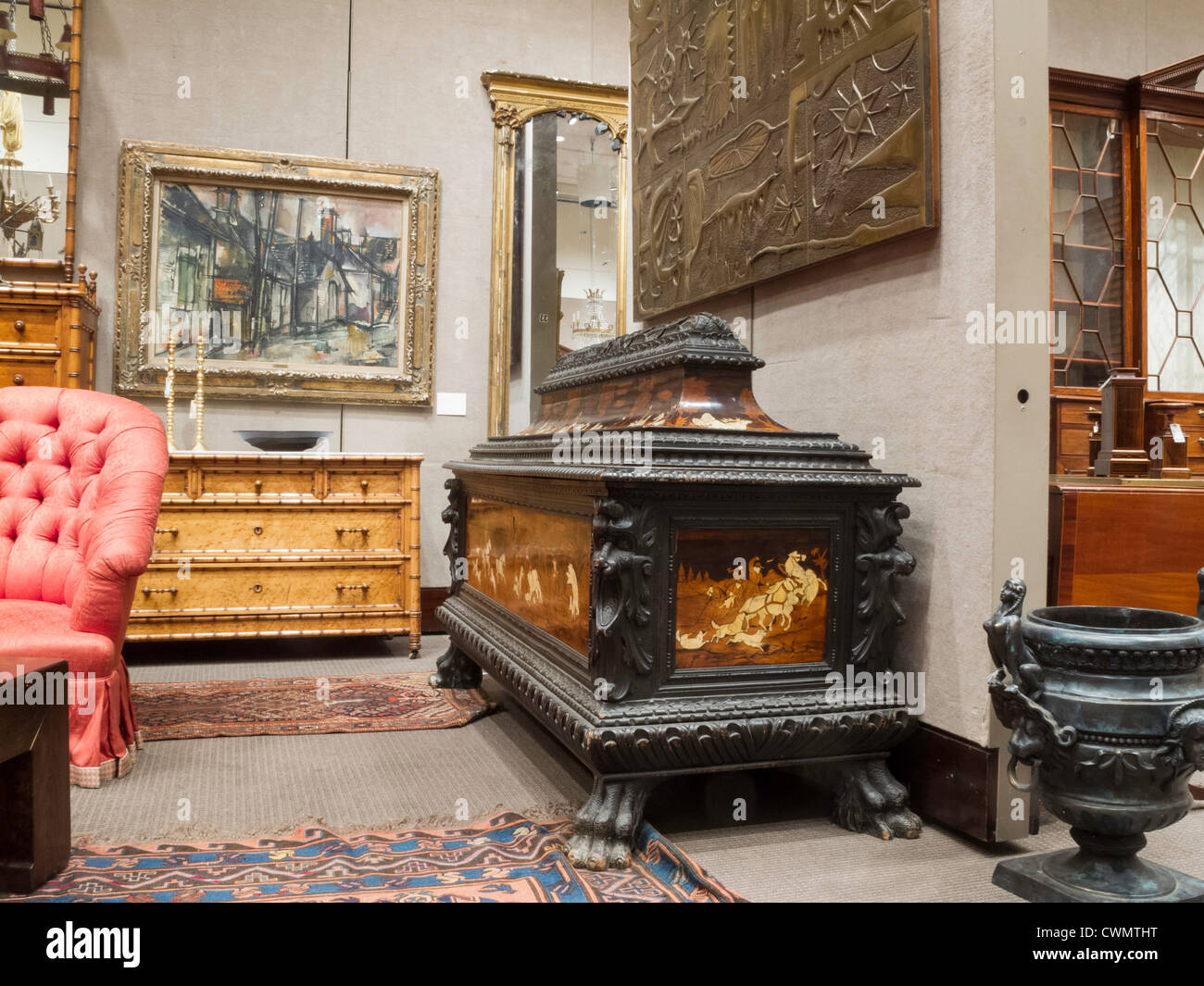 Display at Christie's Inc. Auction House, New York City Stock Photo - Alamy