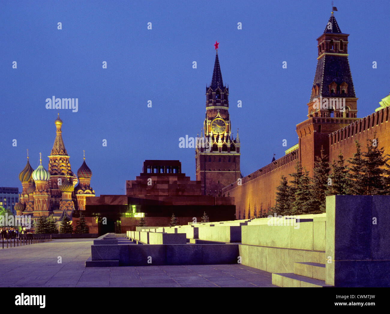 Russia Moscow Red Square Stock Photo - Alamy