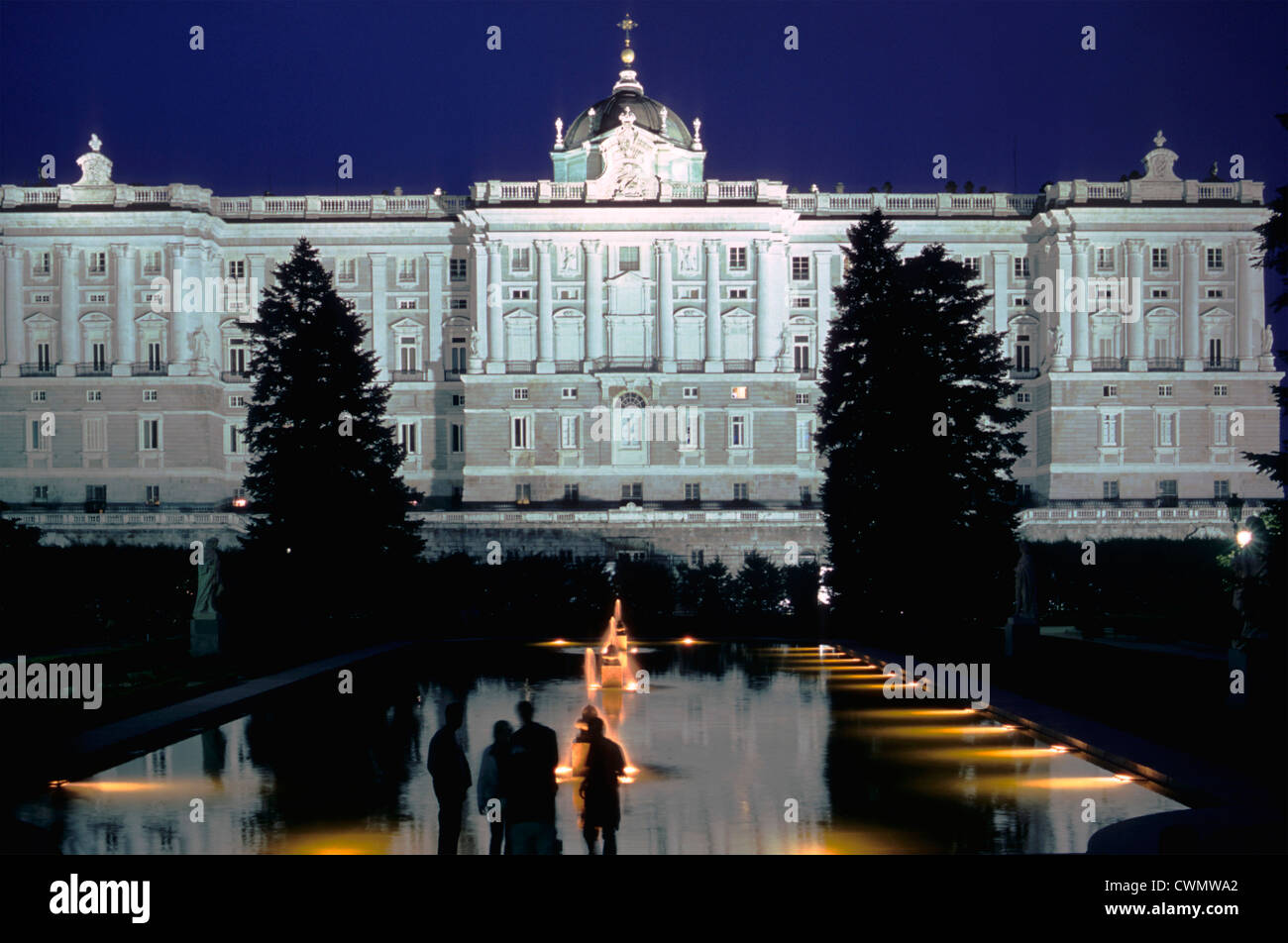 Spain Madrid Royal Palace Stock Photo - Alamy
