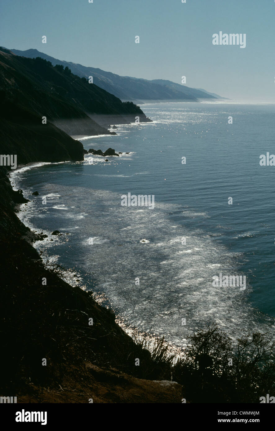 Pacific Ocean Coastline, Big Sur, CA Stock Photo - Alamy