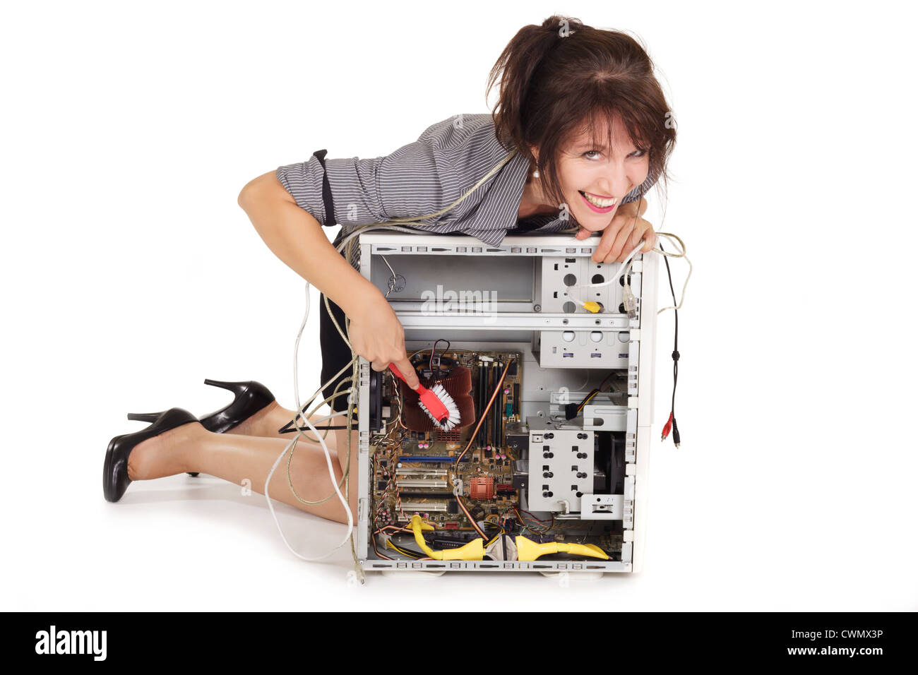 Crazy woman hi-res stock photography and images - Alamy