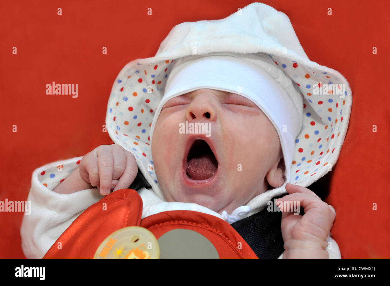 Baby Sleeping In Pram High Resolution Stock Photography and Images - Alamy