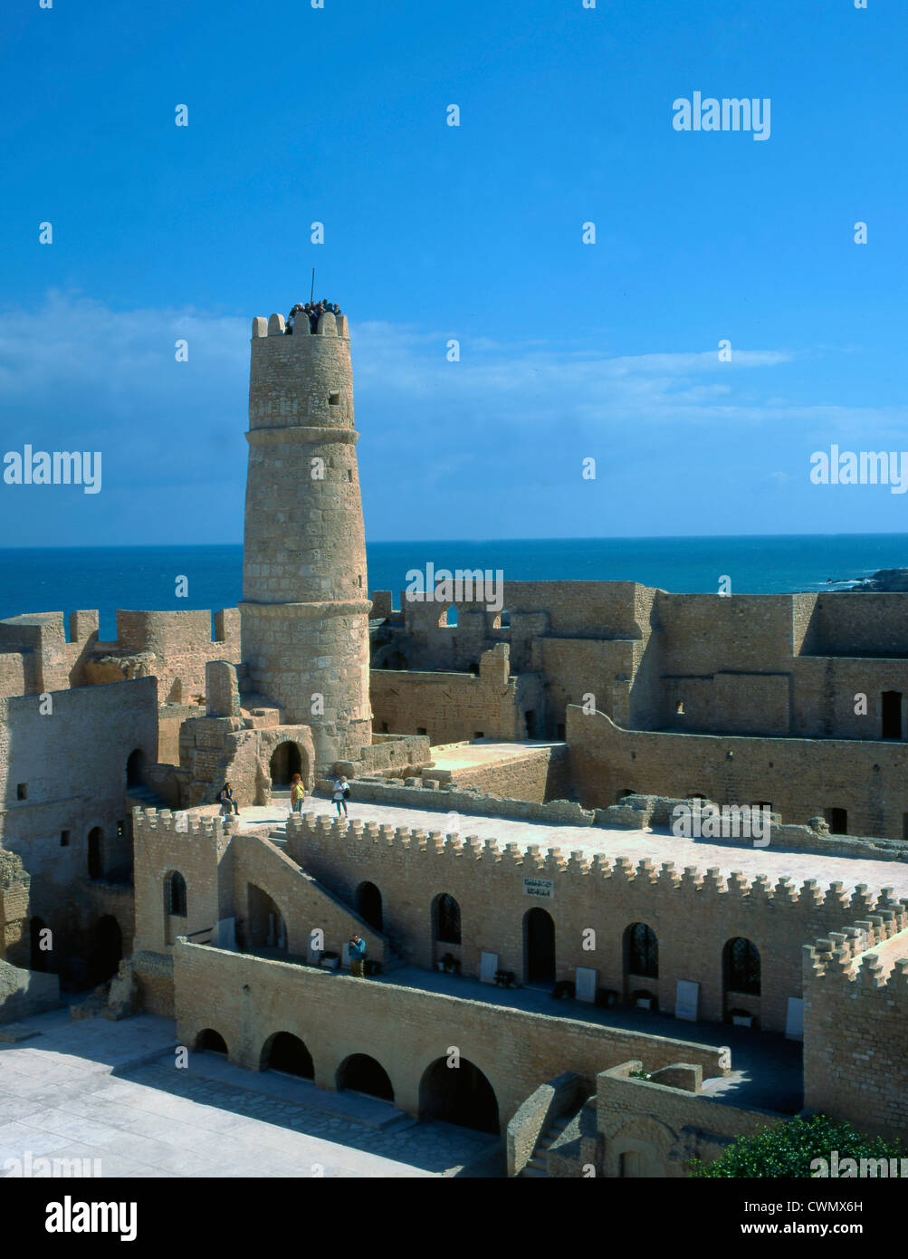 Tunisia Monastir fortress Stock Photo - Alamy