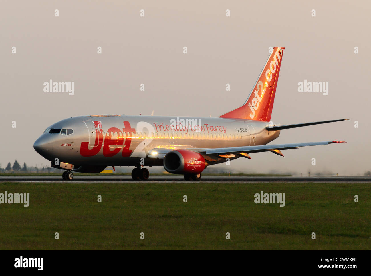 Jet2 boeing 737 prague hi-res stock photography and images - Alamy