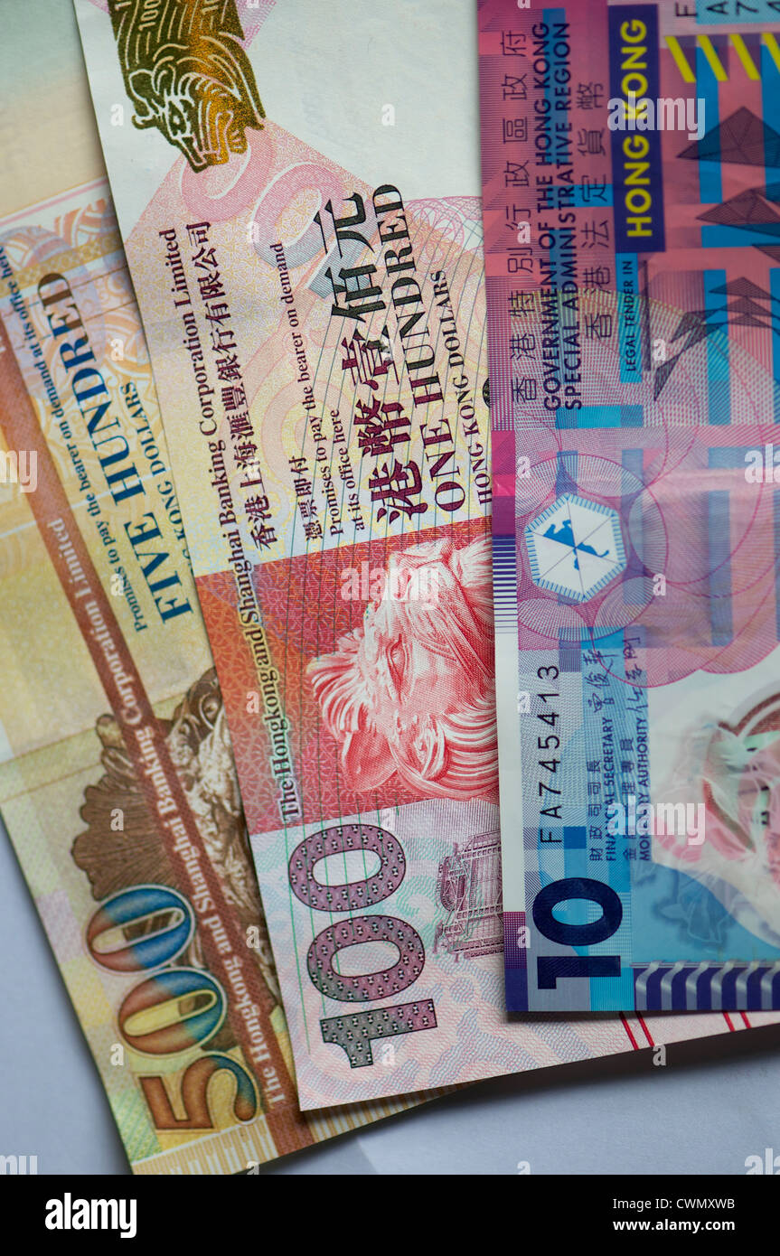 500 hong kong dollar note hi-res stock photography and images - Alamy