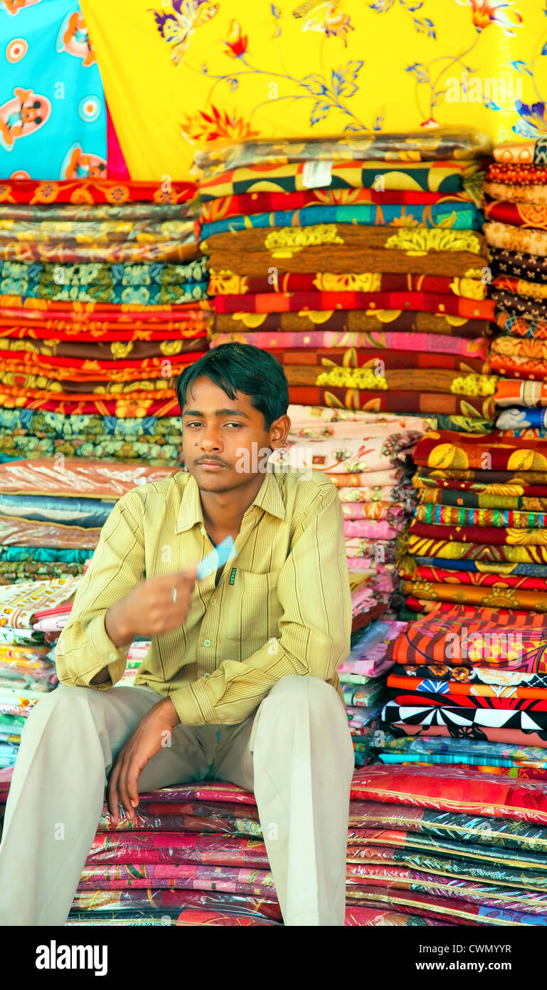 Indian salesman in store hi-res stock photography and images - Alamy