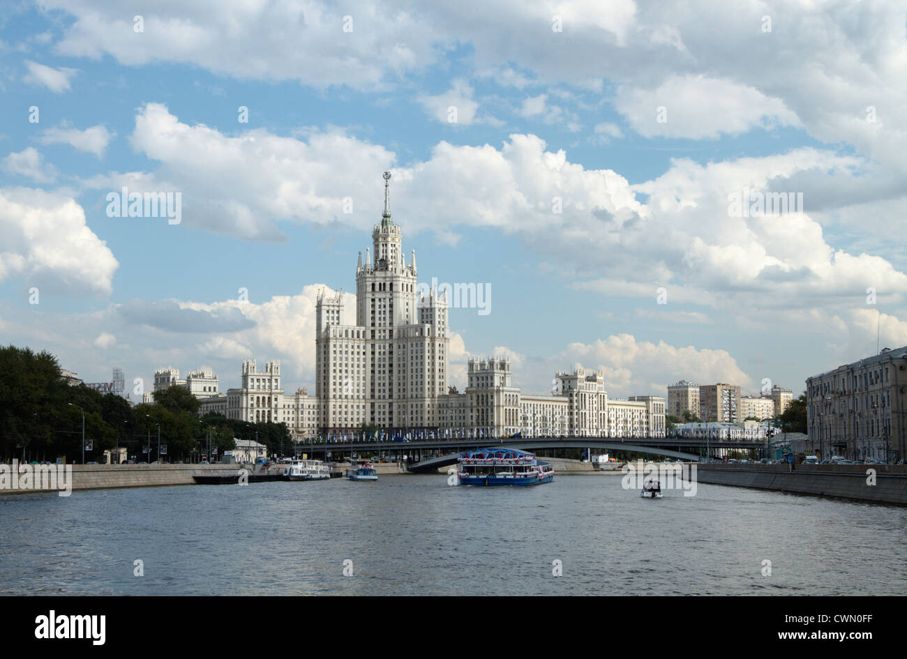 Kotelnicheskaya Embankment Building, Moscow, Russia Stock Photo - Alamy