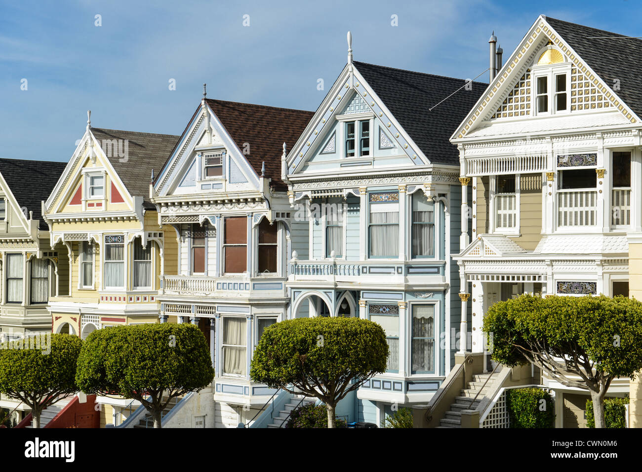 Alamo Square San Francisco California Stock Photo - Alamy