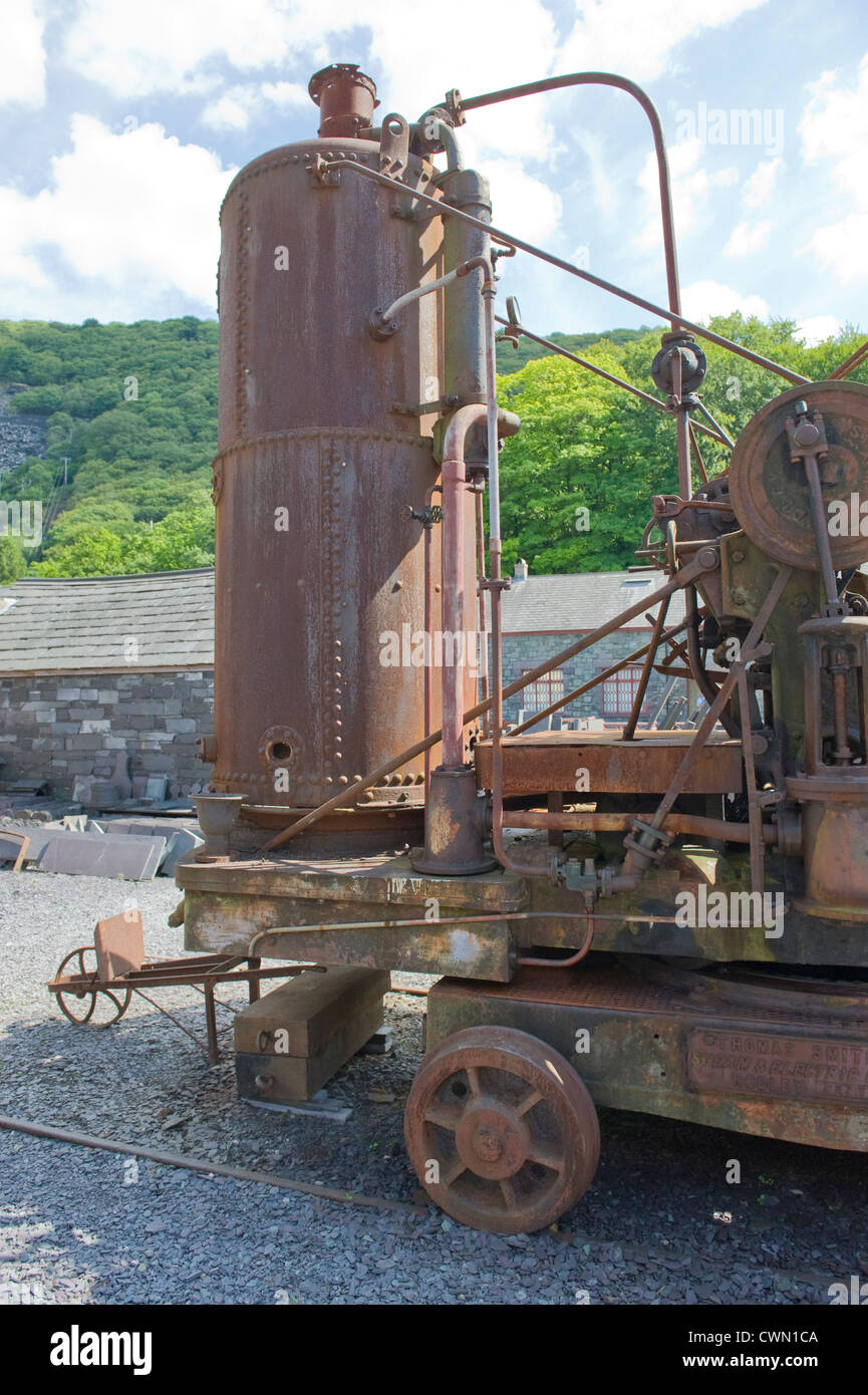 Rusty train boiler Stock Photo - Alamy