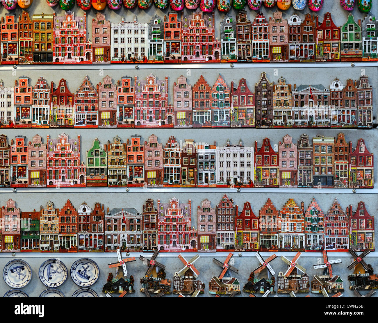 canal house houses fridge magnet magnets amsterdam souvenir holiday ...